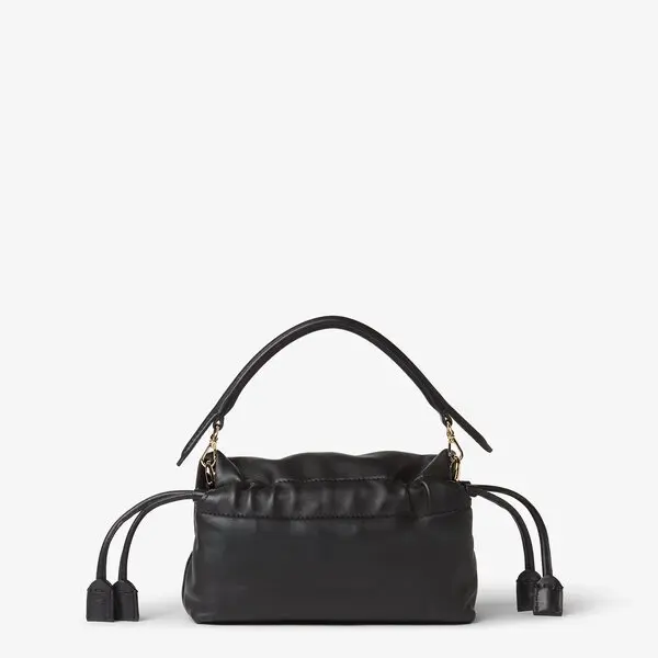 Fendi Baguette® Soft Mini Bag In Black Nappa Leather